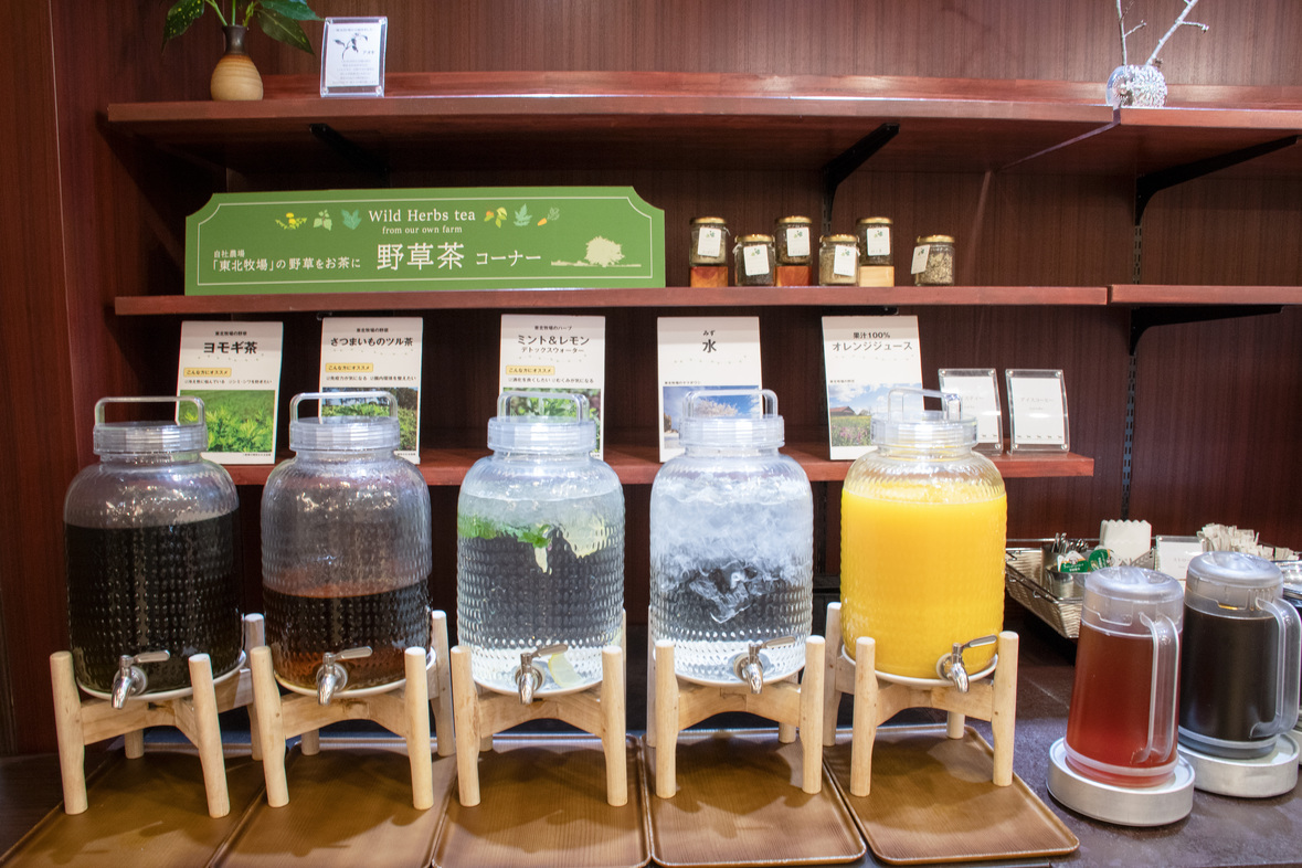 【和食バイキング東北牧場】ドリンクバー